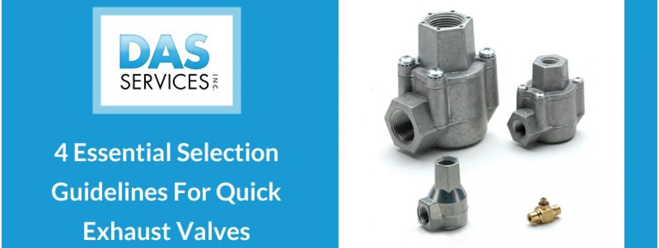 4 Essential Selection Guidelines for Quick Exhaust Valves
