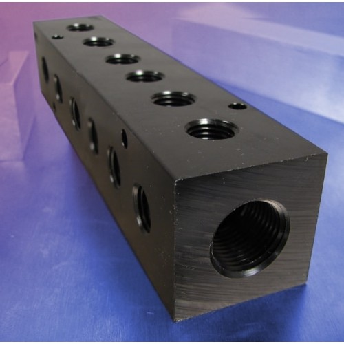 6-Station Pneumatic Manifolds (90° Output Ports) | Purchase Online: DAS ...