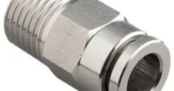Polyconn Stainless Steel Male Connector | DAS Services, Inc.
